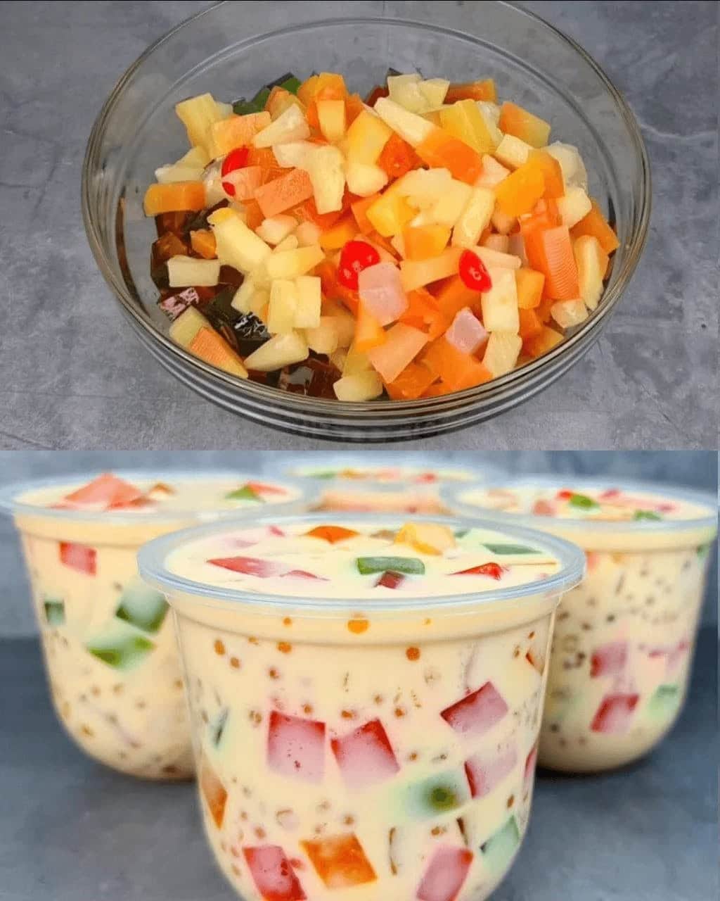 Bebida de gelatina de tapioca afrutada: Una receta refrescante y ...